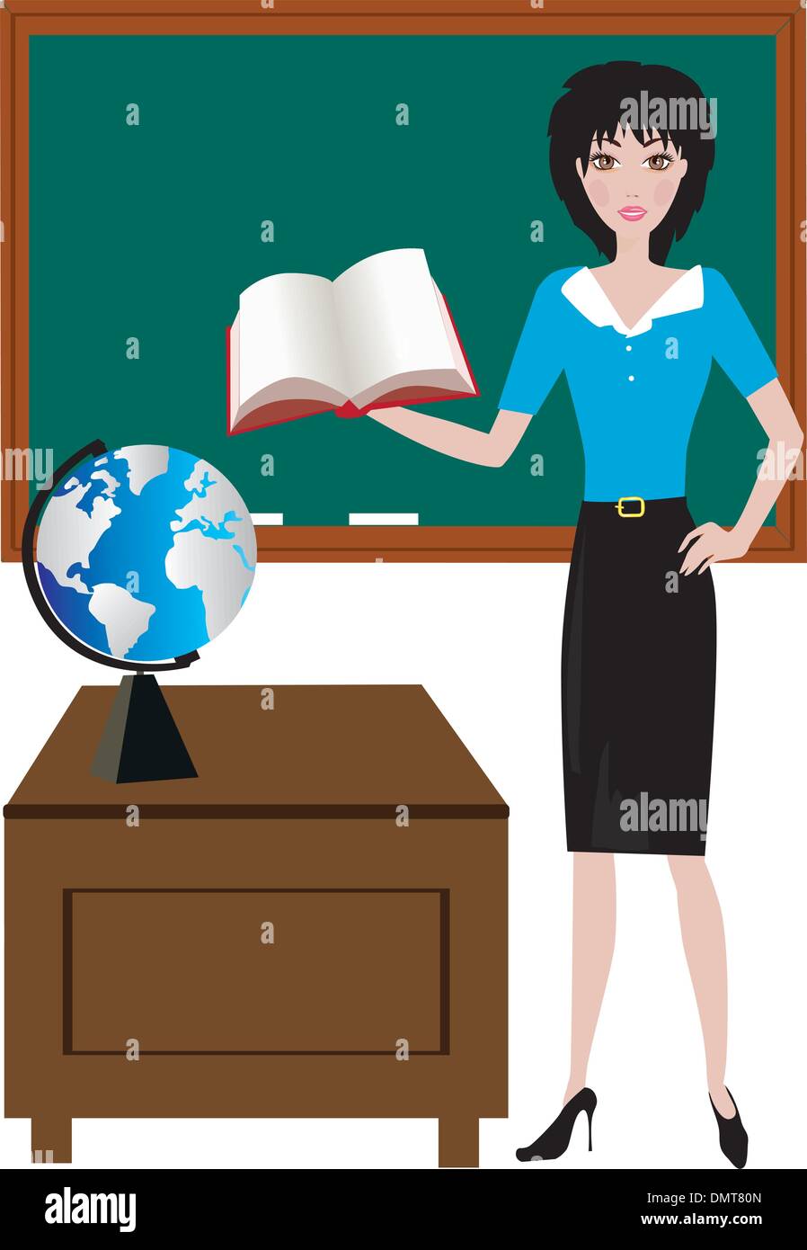 All black classroom Stock Vector Images - Alamy