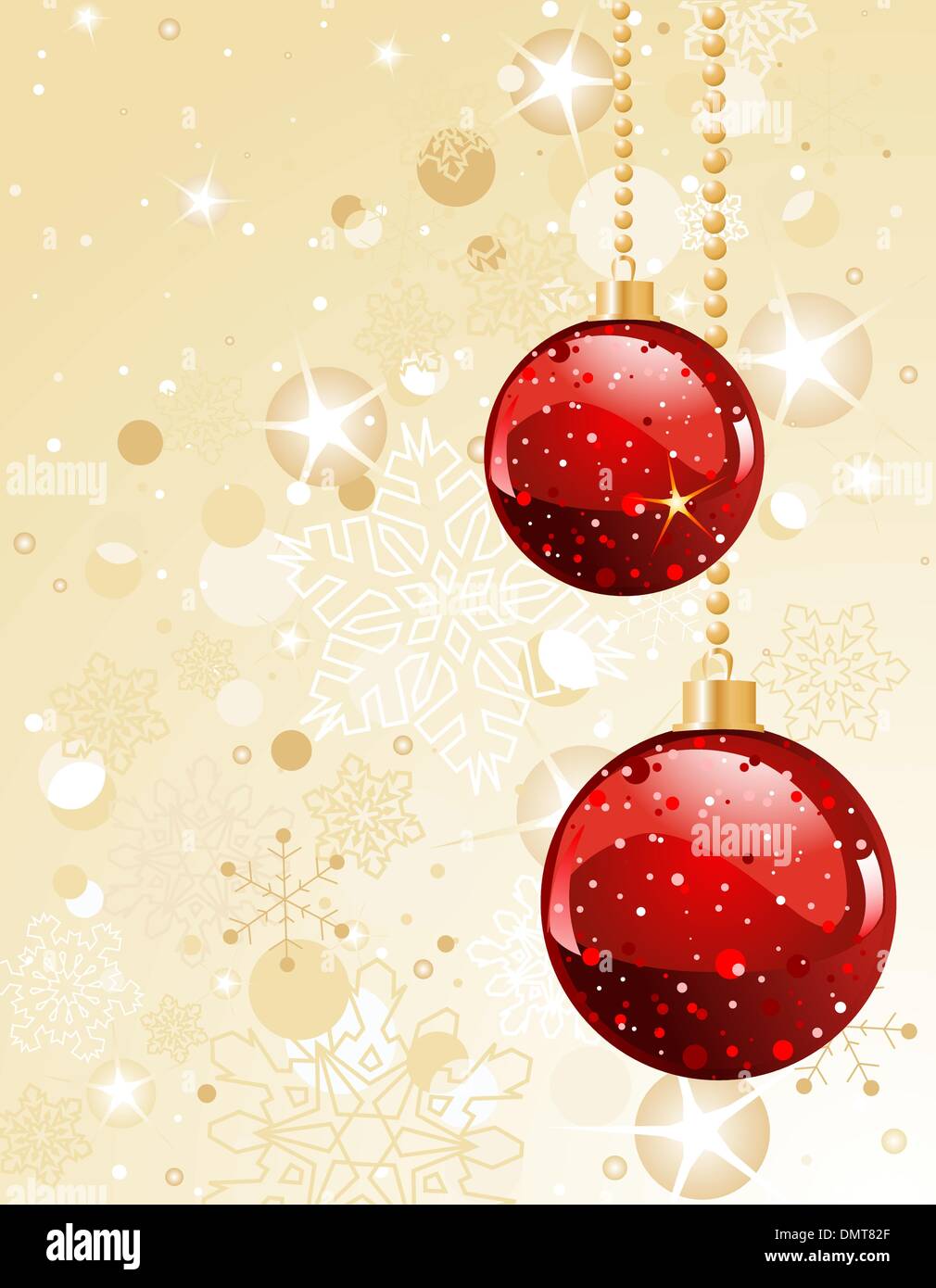 Christmas decorations greeting Stock Vector Images - Alamy