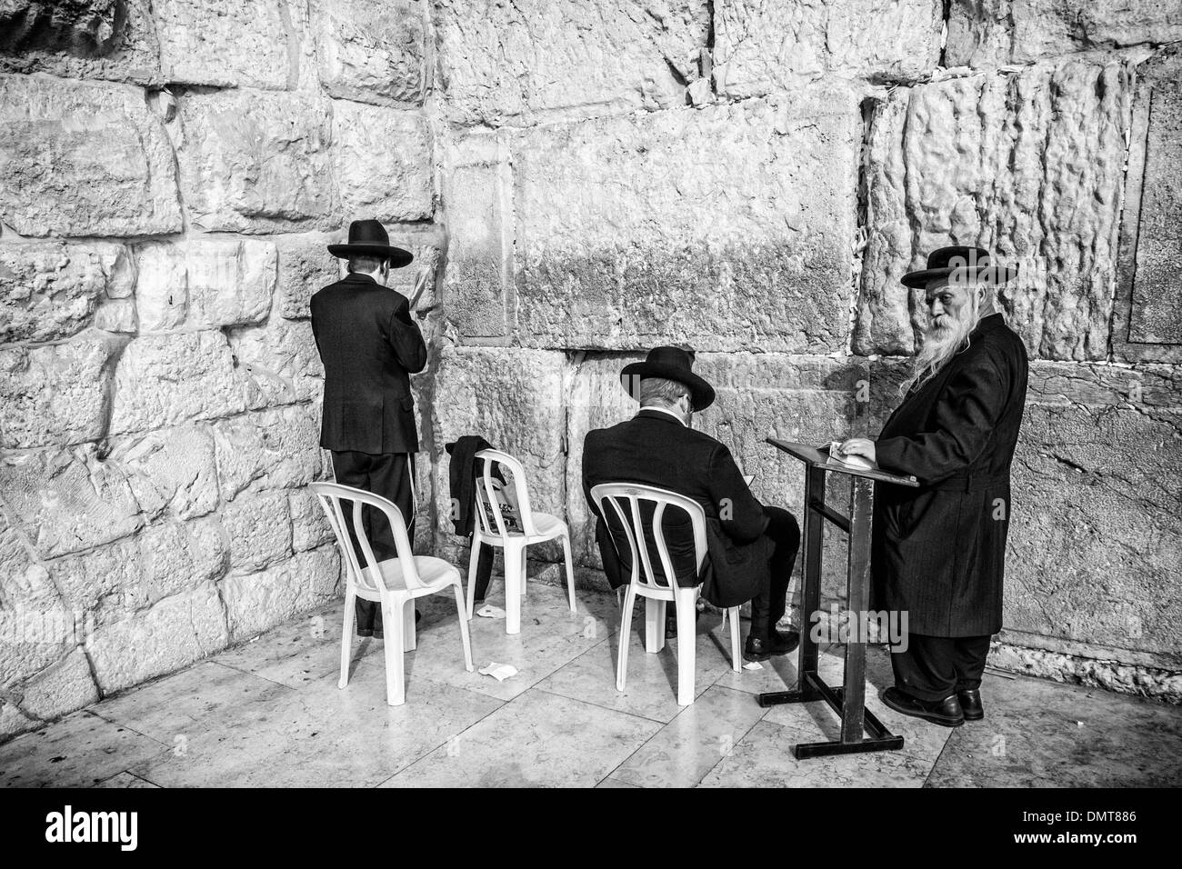 Jewish pilgrims Black and White Stock Photos & Images - Alamy