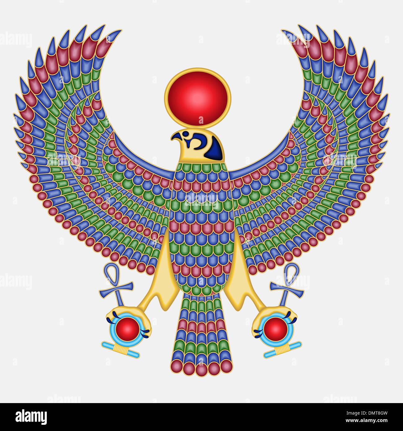 Egyptian falcon pectoral hi-res stock photography and images - Alamy