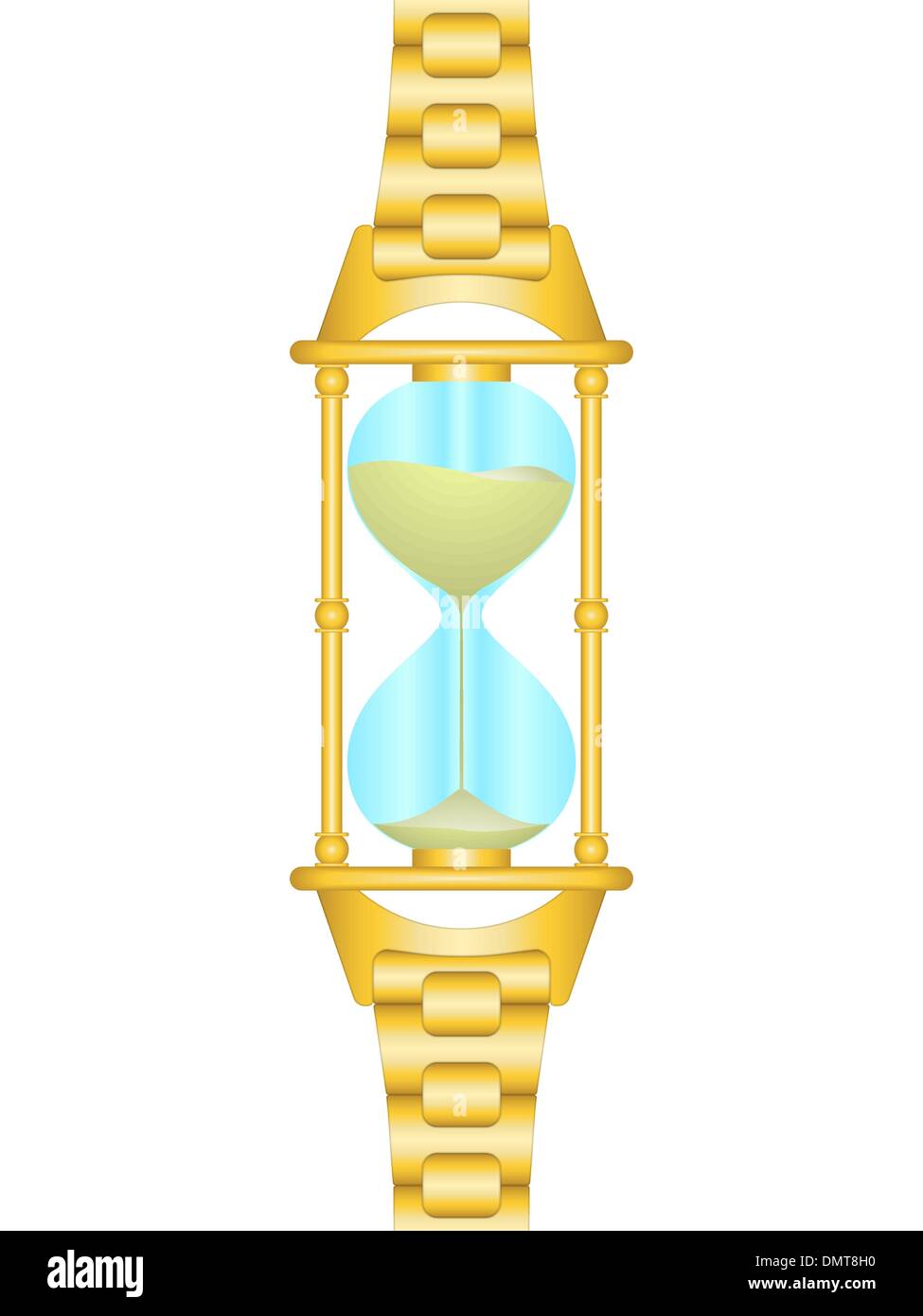Gold watch Stock Vector Images - Alamy