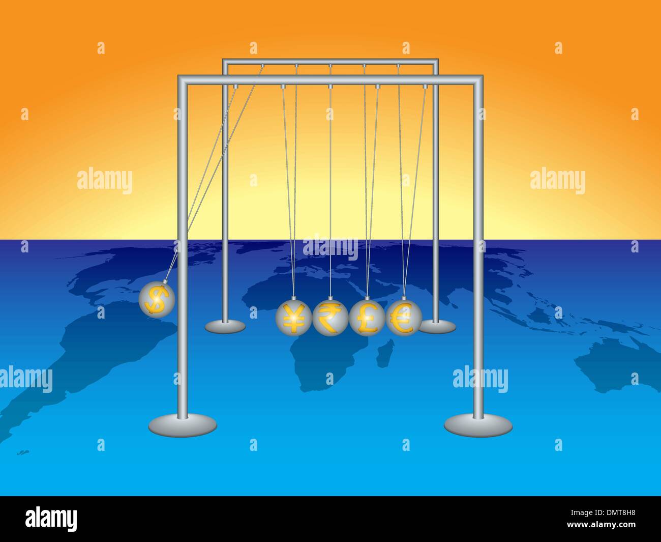 Money war Stock Vector Images - Alamy