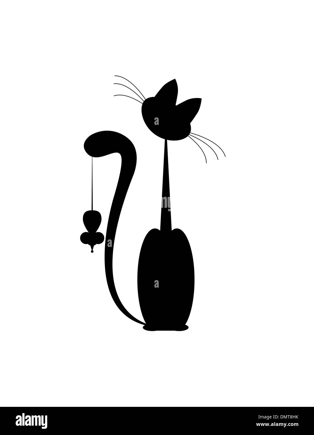 Cat mouse Black and White Stock Photos & Images - Alamy