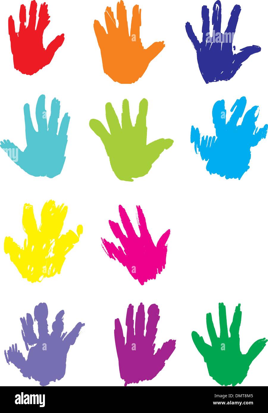 Female hand peace love Stock Vector Images - Alamy