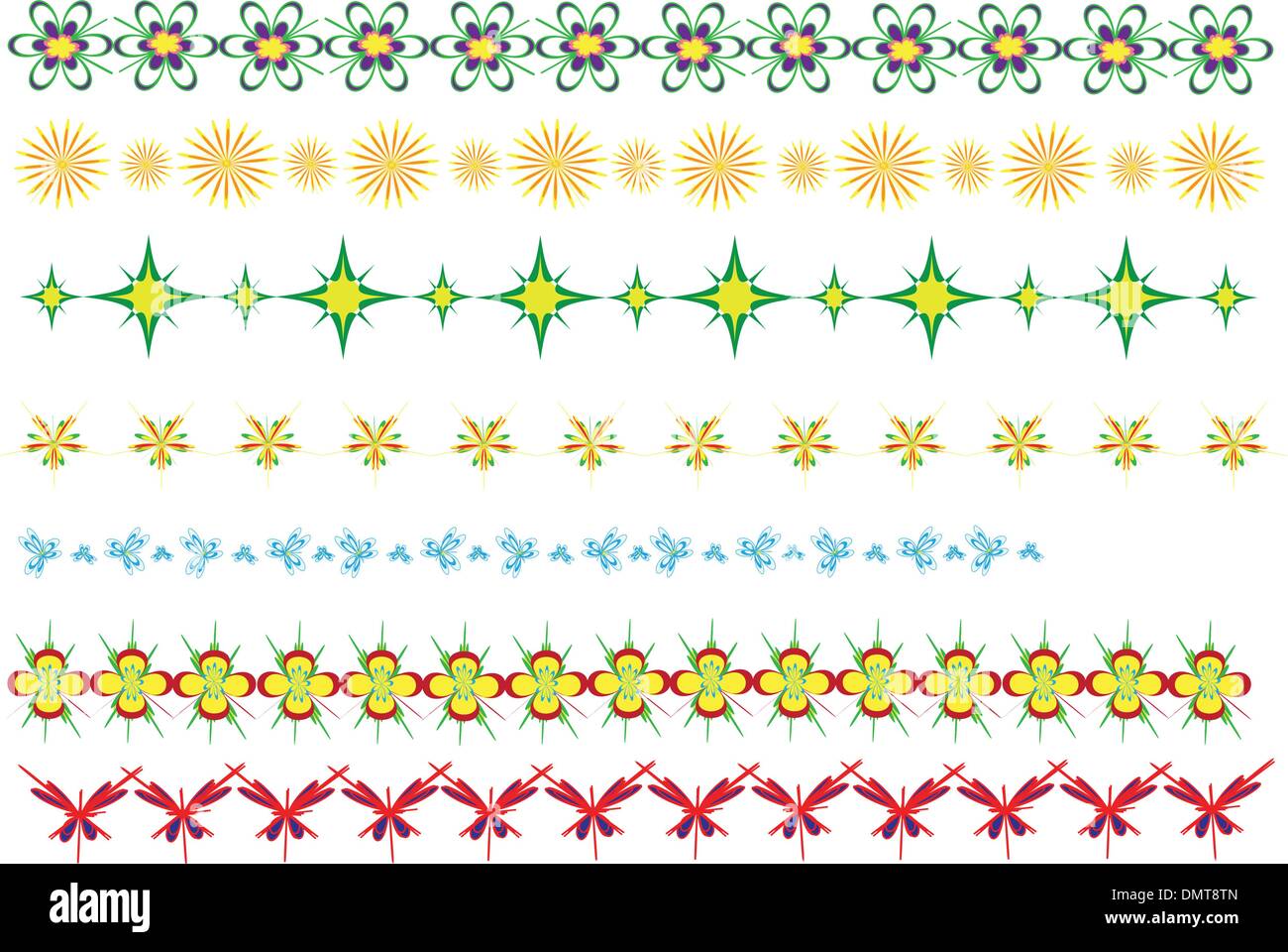 Ornamental star patterns Stock Vector Images - Alamy