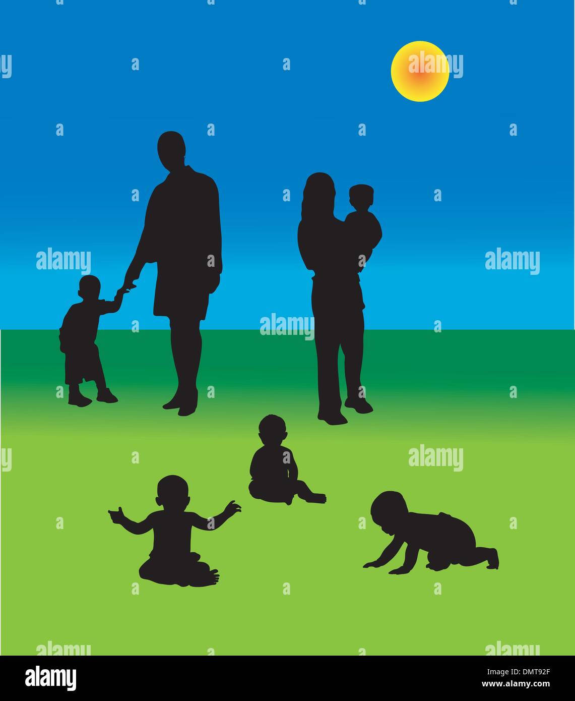 Surprise children Stock Vector Images - Alamy