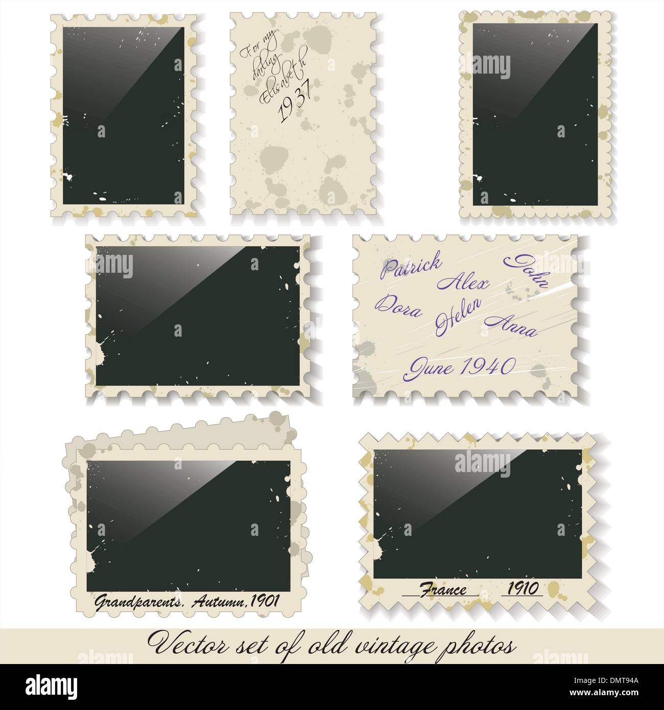 Collection of photo frames hi-res stock photography and images - Alamy