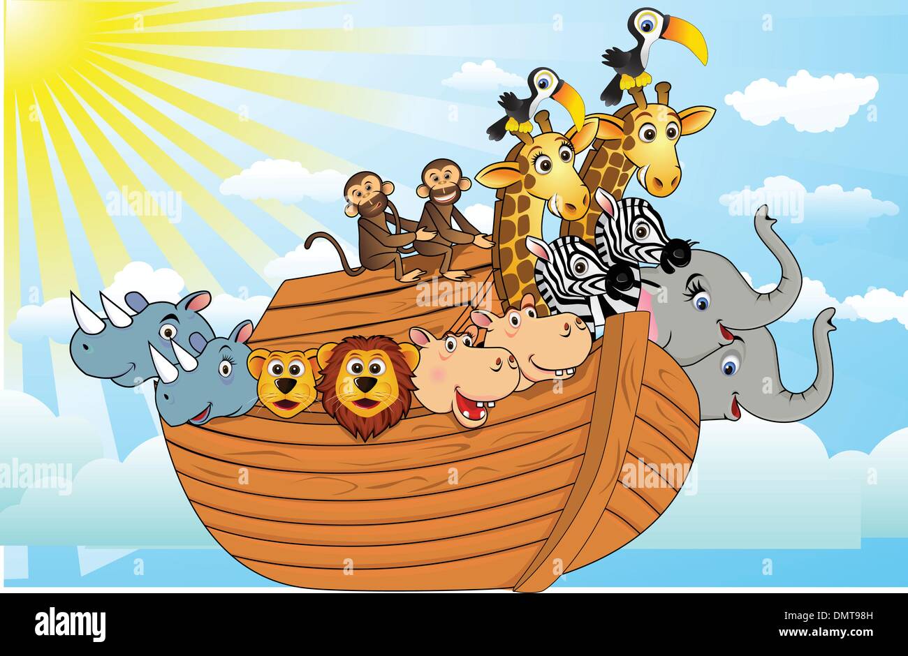Noah Building Ark Clipart Free