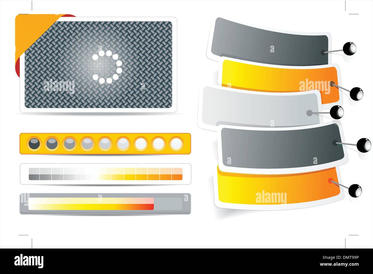 Set bar web search Cut Out Stock Images & Pictures - Alamy