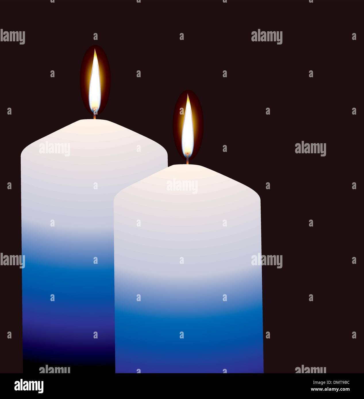 Candles Stock Vector Images - Alamy