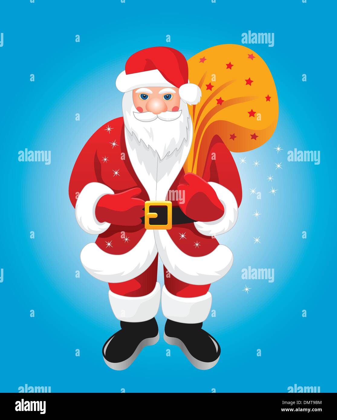 Old santa Stock Vector Images - Alamy