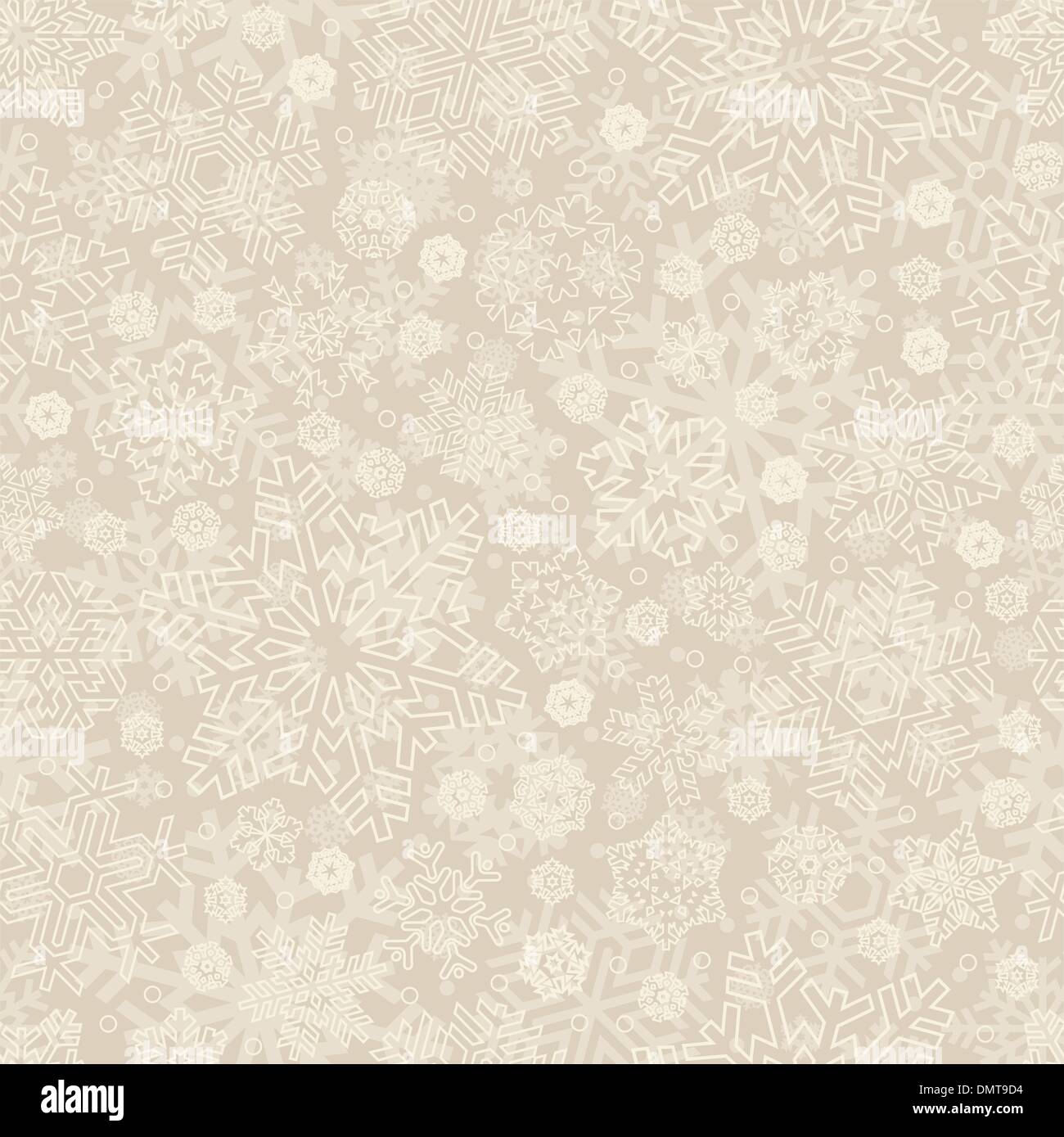 Seamless snowflakes pattern (vector Stock Vector Image & Art - Alamy