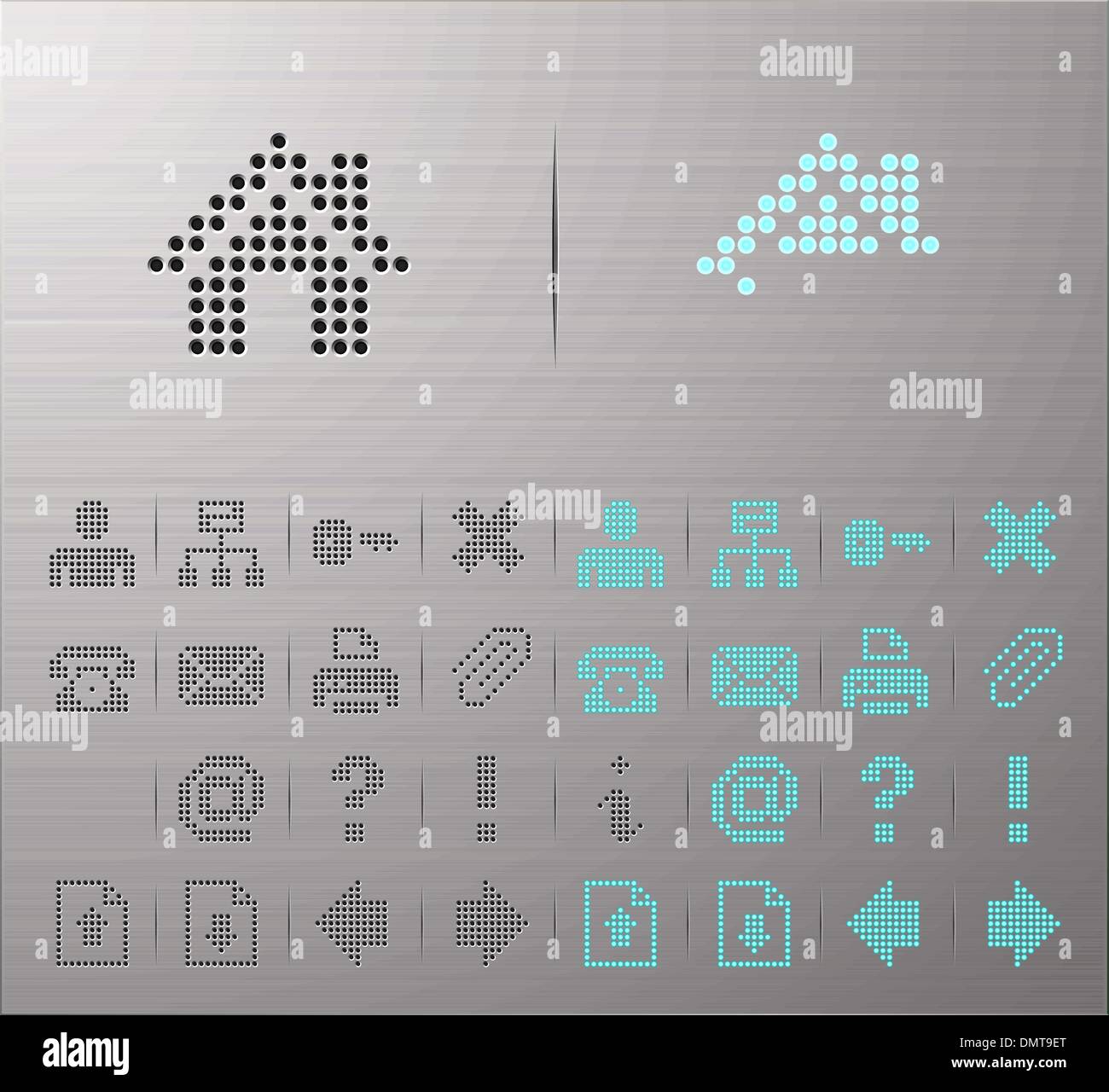 Computer and Internet icons Stock Vector Image & Art - Alamy