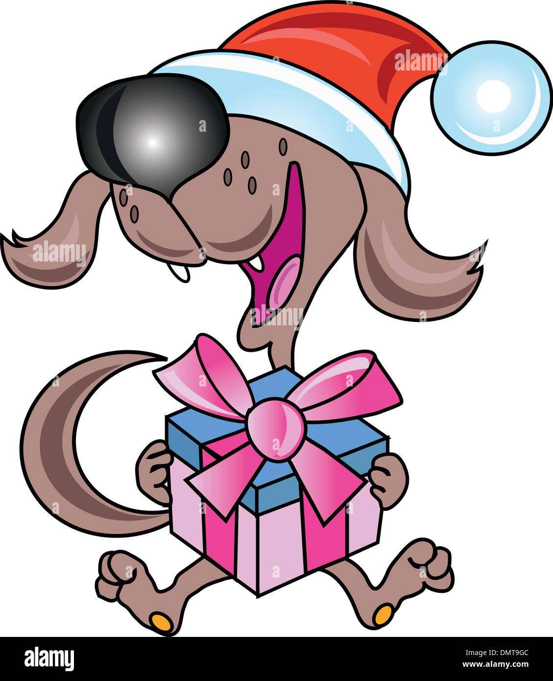 With a dog Stock Vector Images - Alamy