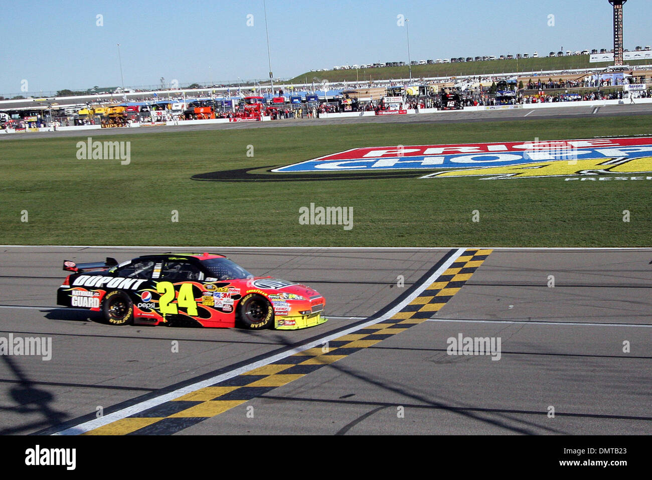 NASCAR Sprint Cup Series driver Jeff Gordon #24 during the Price ...
