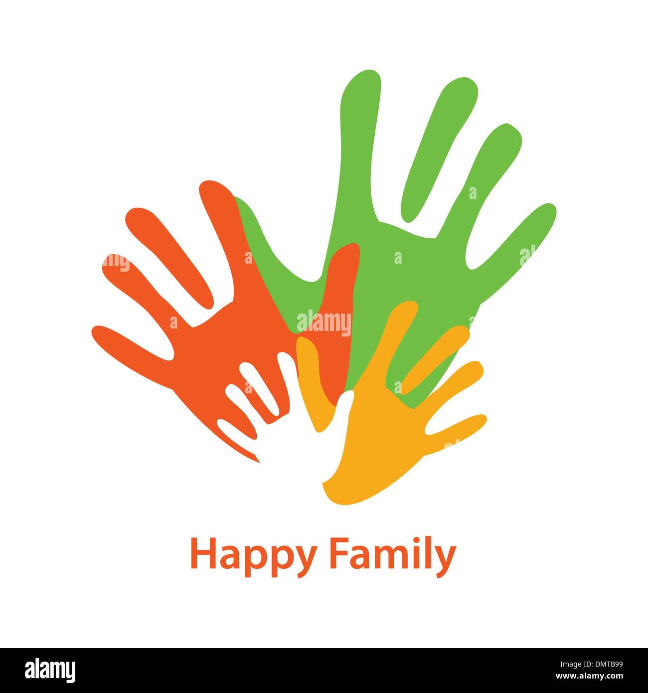 Love joy family togetherness Stock Vector Images - Alamy