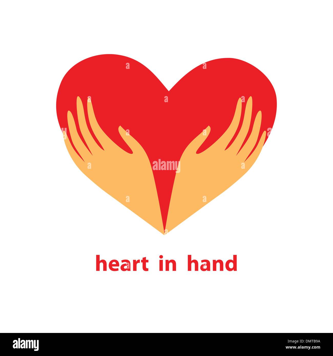 Heart in hand hi-res stock photography and images - Alamy