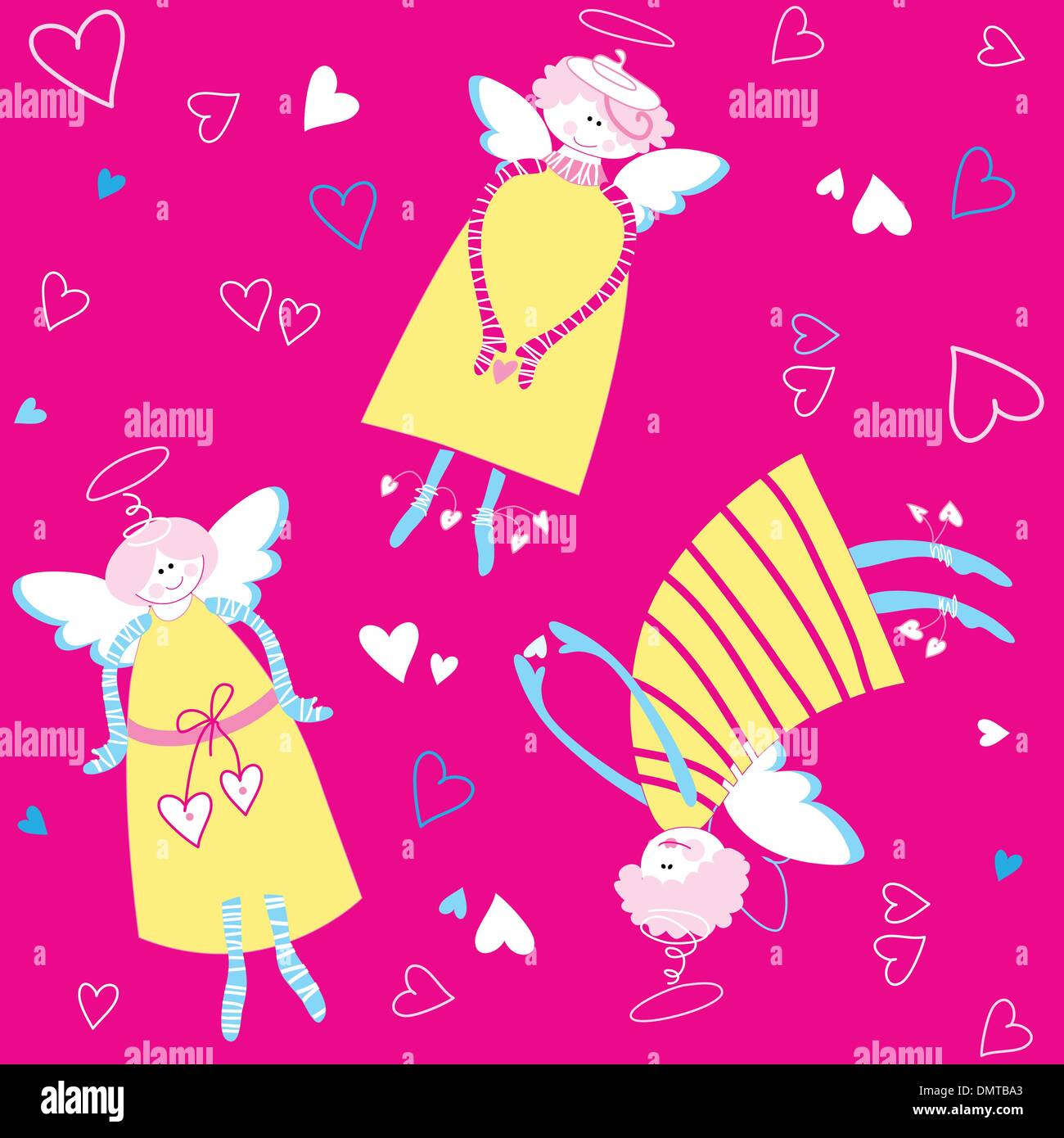 Cartoon angels hi-res stock photography and images - Alamy