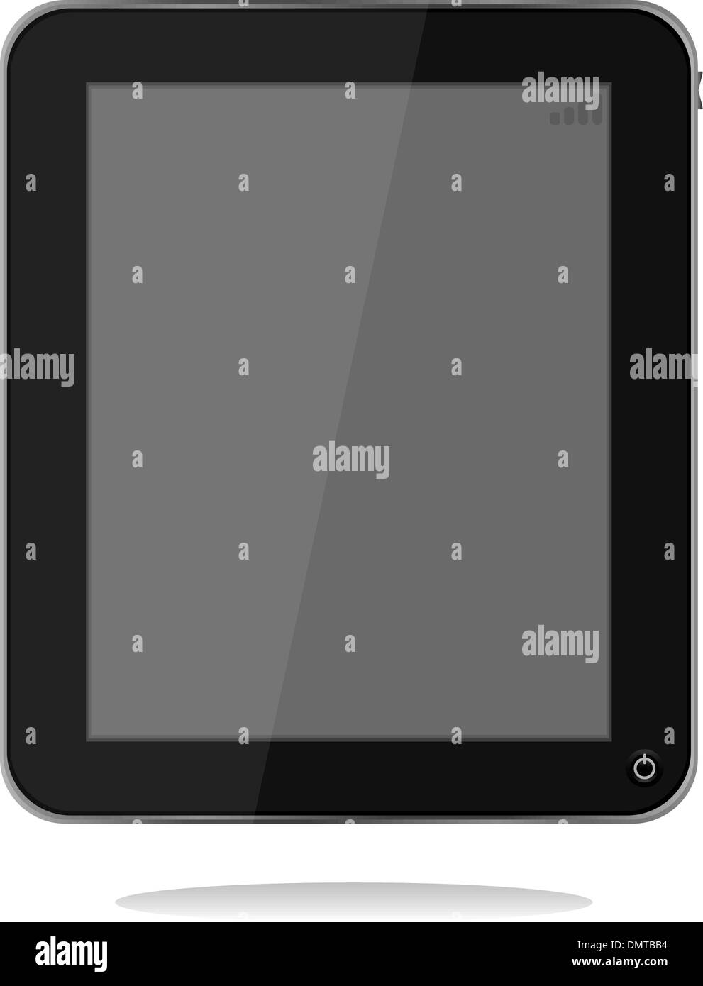 Digital tablet table nobody Stock Vector Images - Alamy