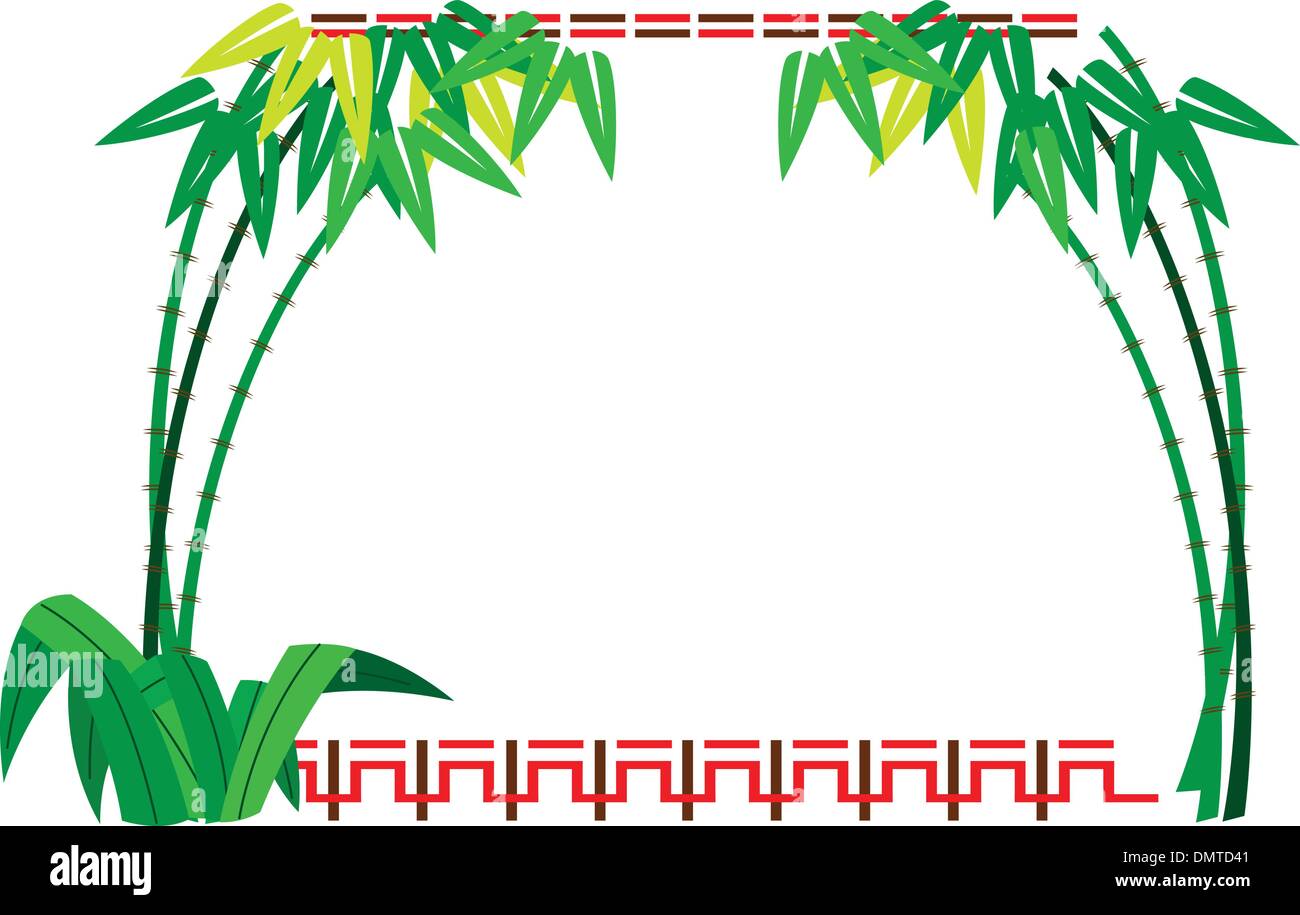Bamboo frame hi-res stock photography and images - Alamy