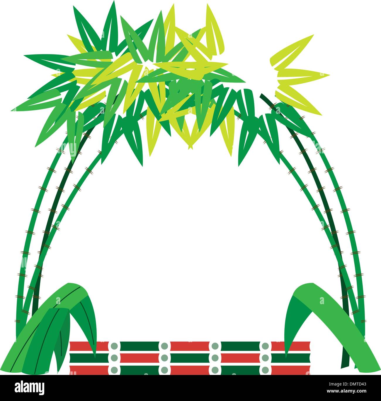 Bamboo tree text frame Stock Vector Image & Art - Alamy