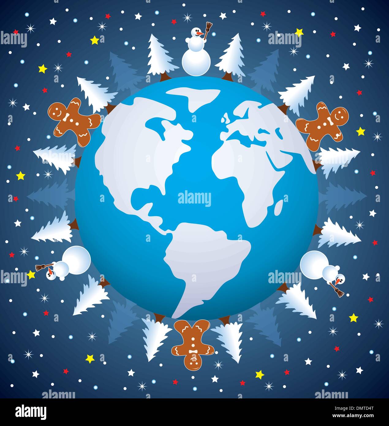 vector winter holiday background Stock Vector Image & Art - Alamy