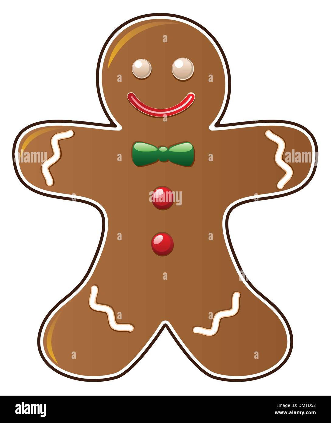 vector gingerbread cookie Stock Vector Image & Art - Alamy