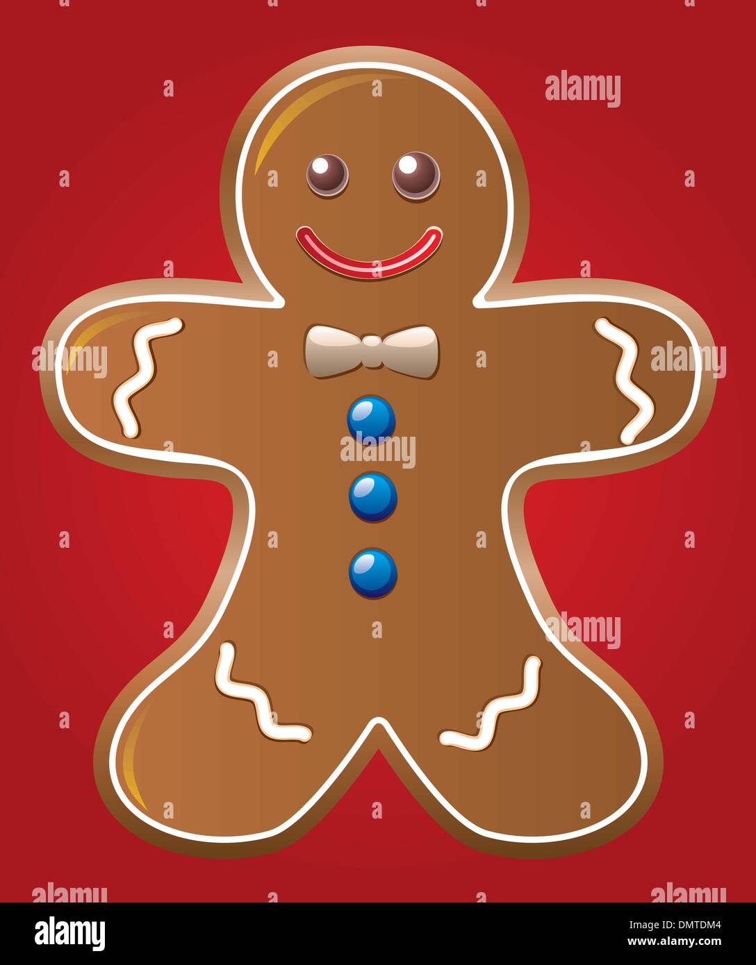vector gingerbread cookie Stock Vector Image & Art - Alamy