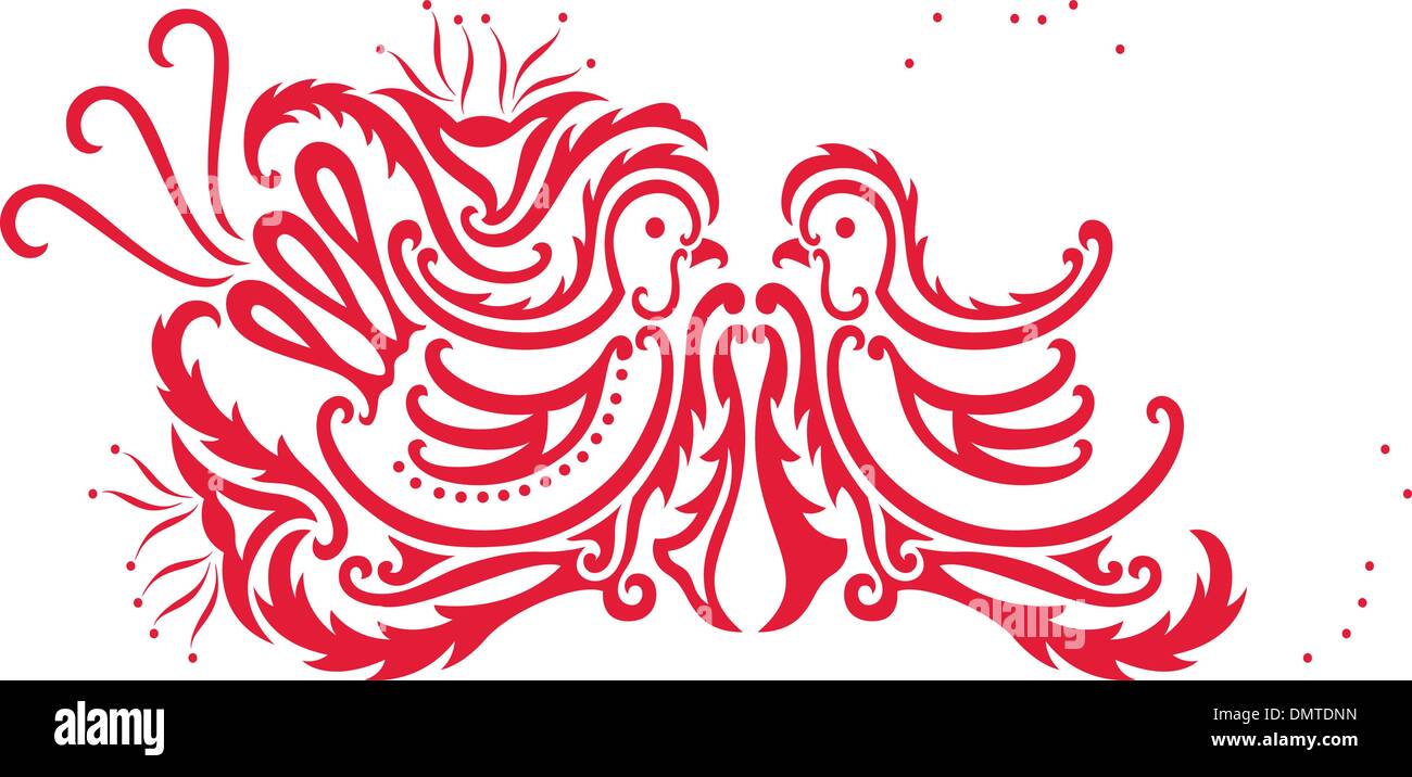 China embroidery pattern Stock Vector Images - Alamy