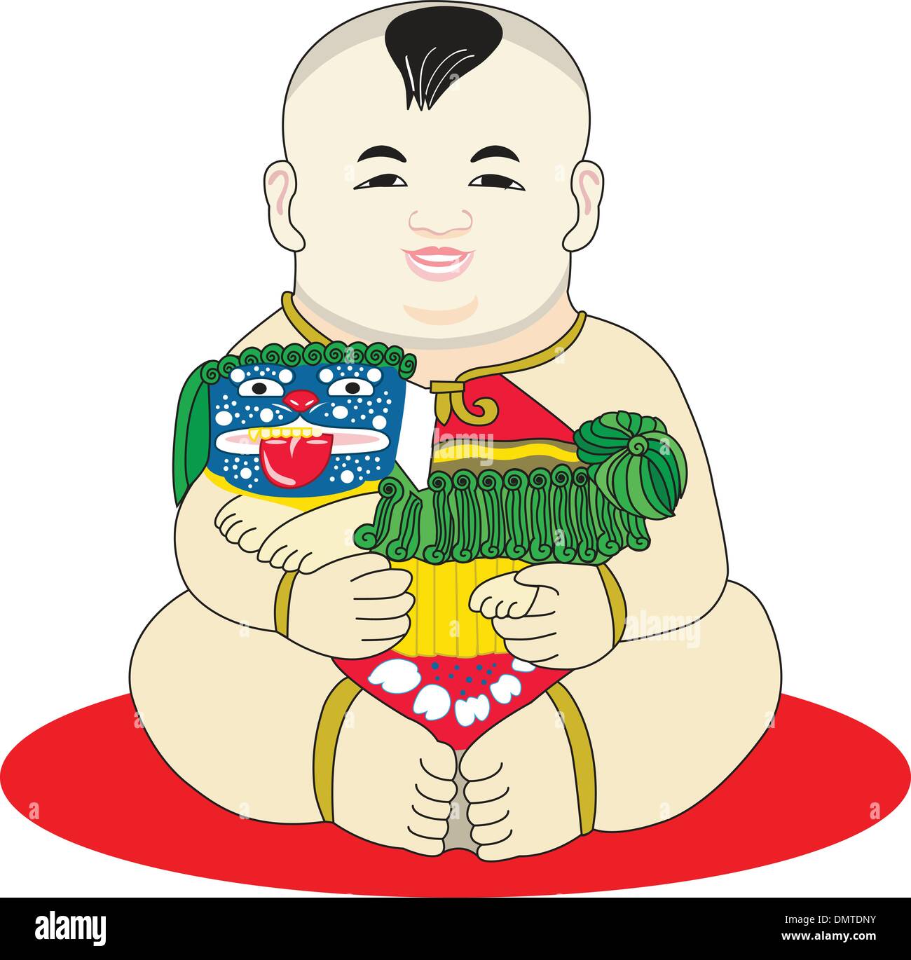 Oriental Chinese boy Stock Vector Image & Art - Alamy