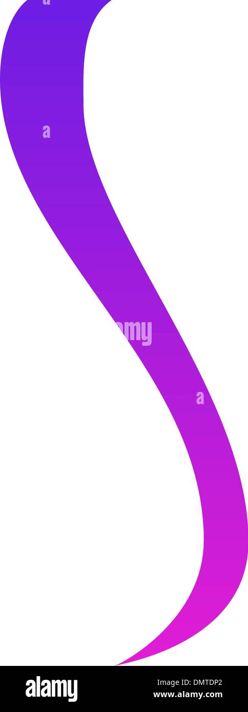 Purple line wave hi-res stock photography and images - Alamy