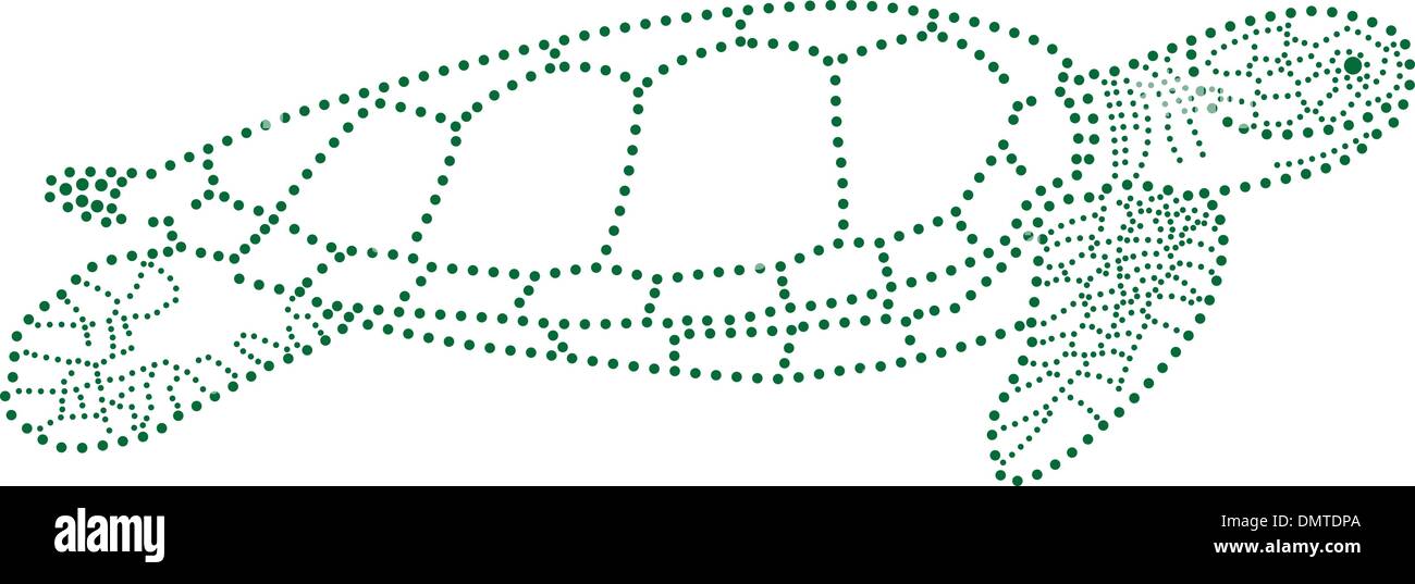 Dots Sea turtle Stock Vector Image & Art - Alamy