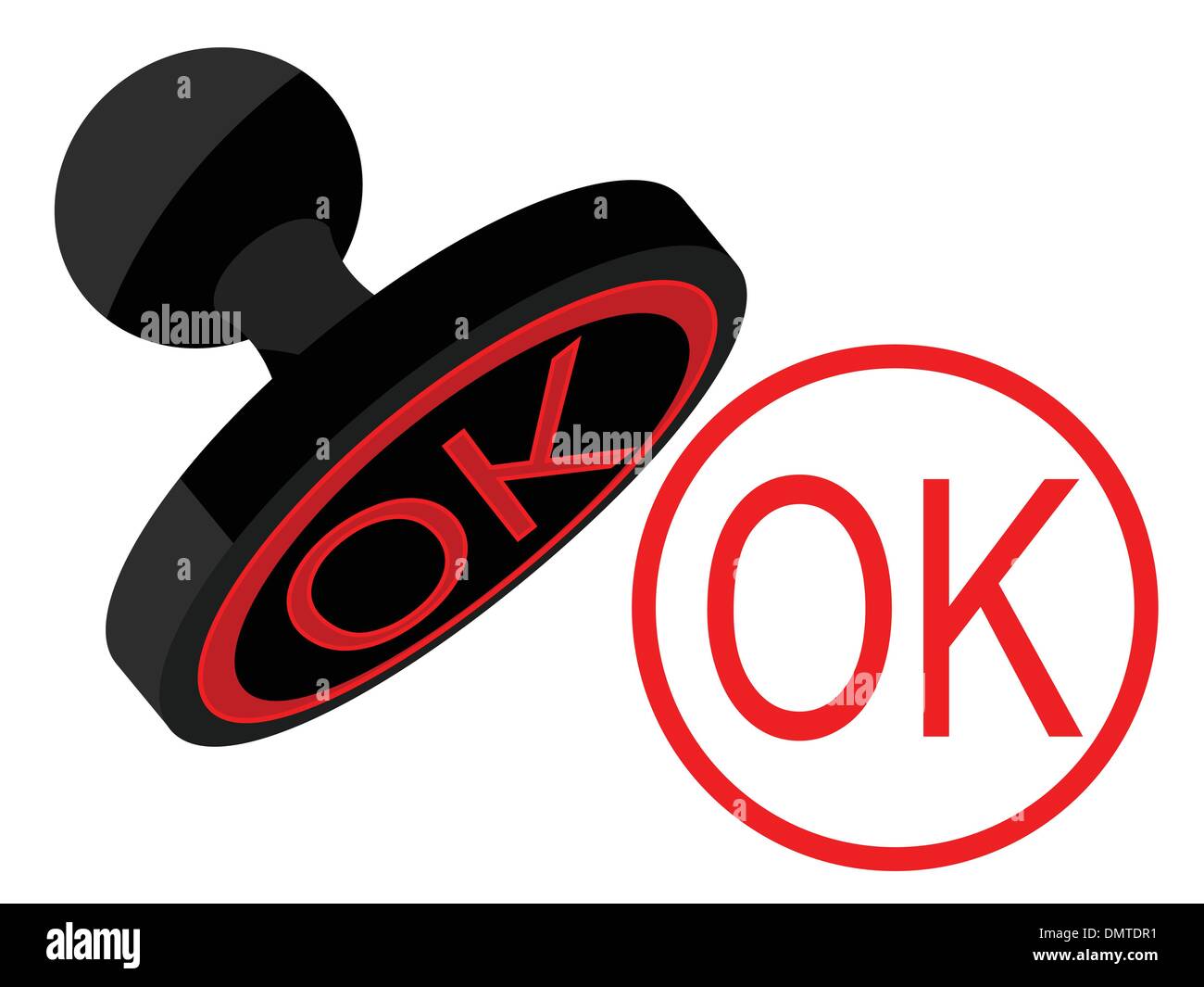 Press on stamp hi-res stock photography and images - Alamy