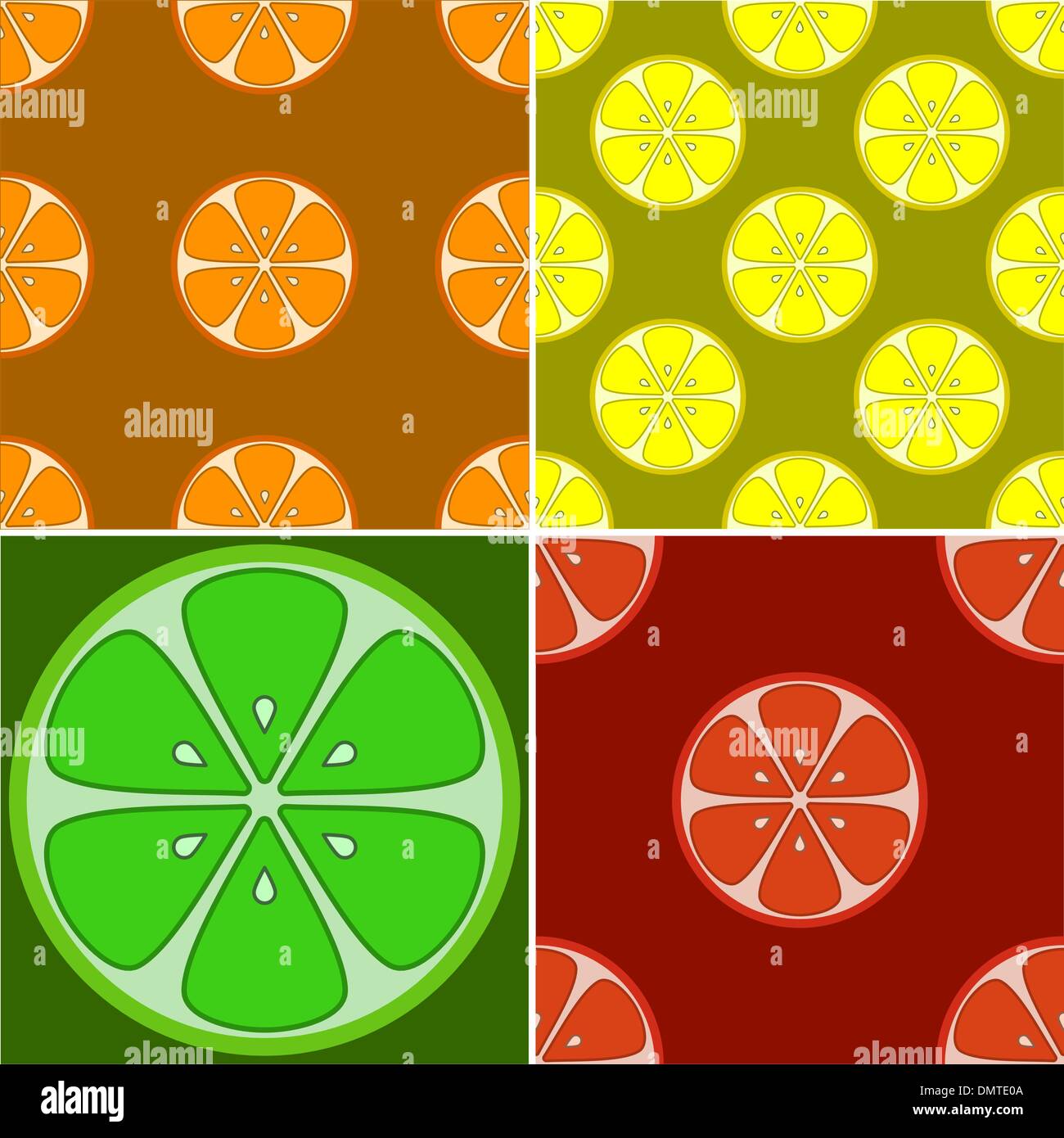 Citrus segment Stock Vector Images - Alamy