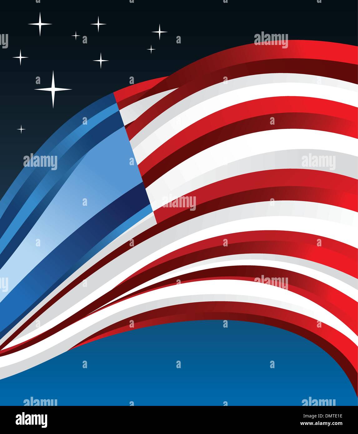 American flag background concept Stock Vector Images - Alamy