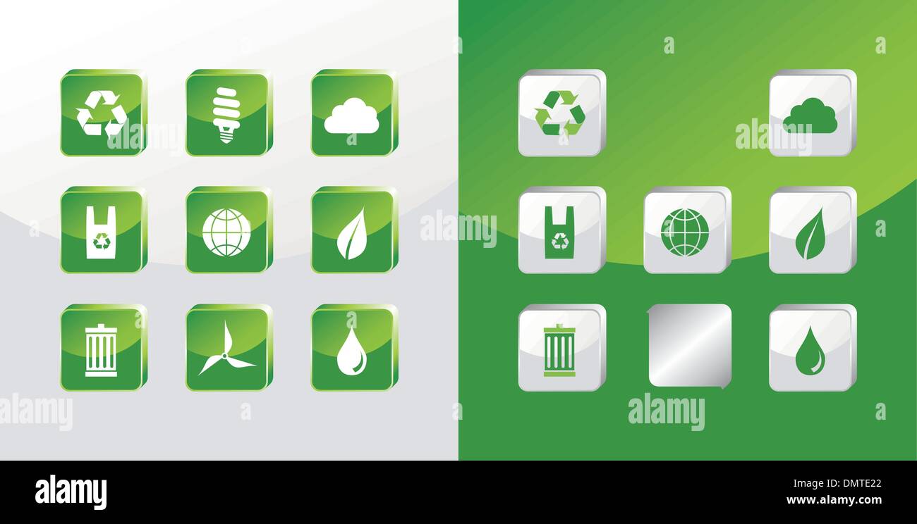 Glass recycling plant Stock Vector Images - Alamy