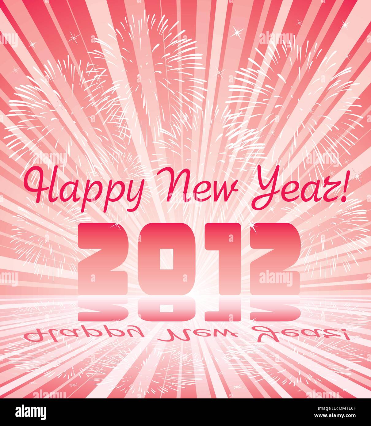 New year background fireworks Stock Vector Images - Alamy