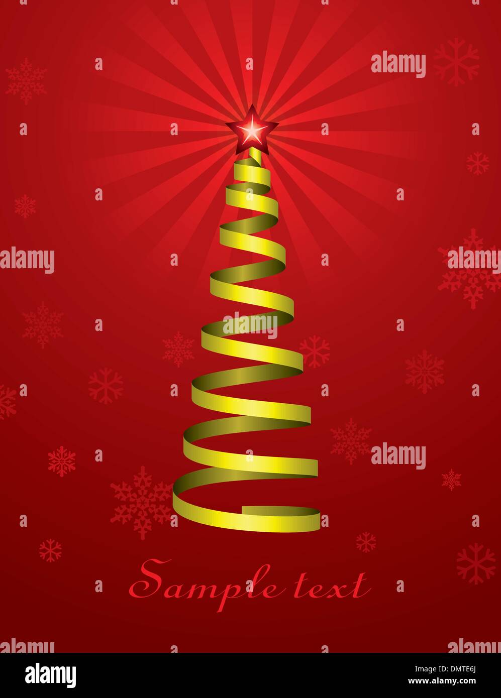 Holiday wallpaper christmas tree Stock Vector Images - Alamy