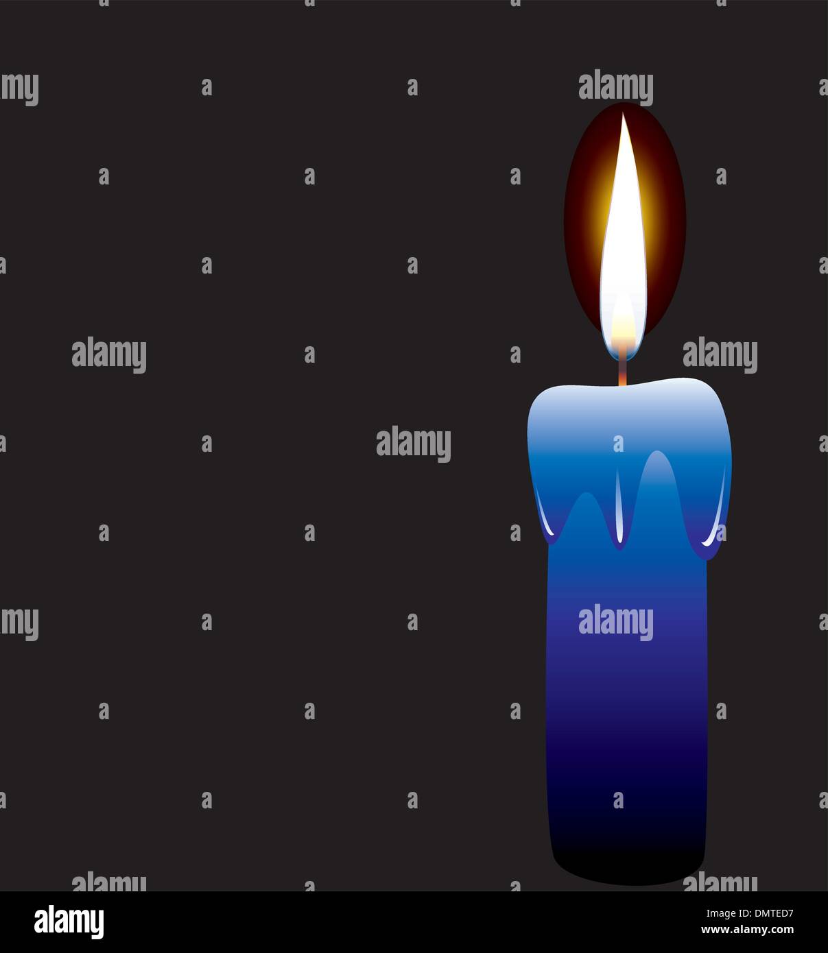 Candle vector vectors Stock Vector Images - Alamy