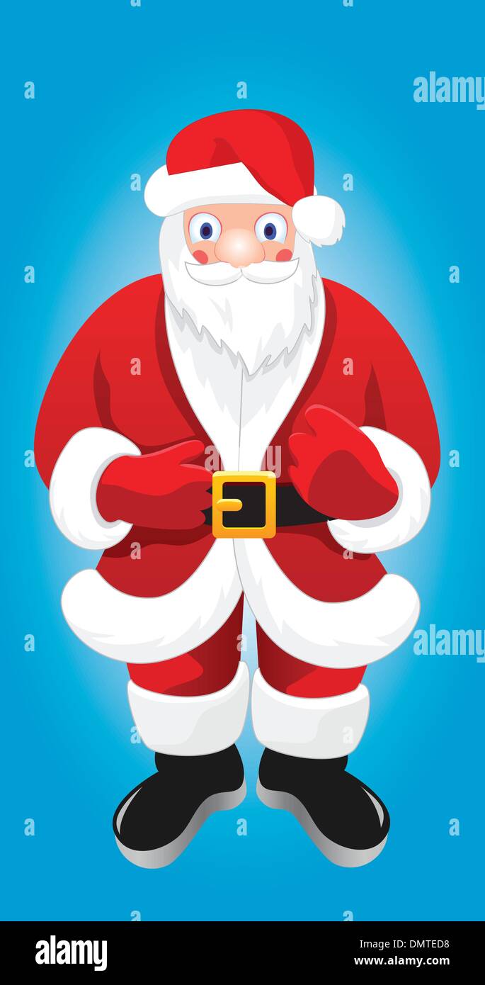 vector santa claus Stock Vector Image & Art - Alamy
