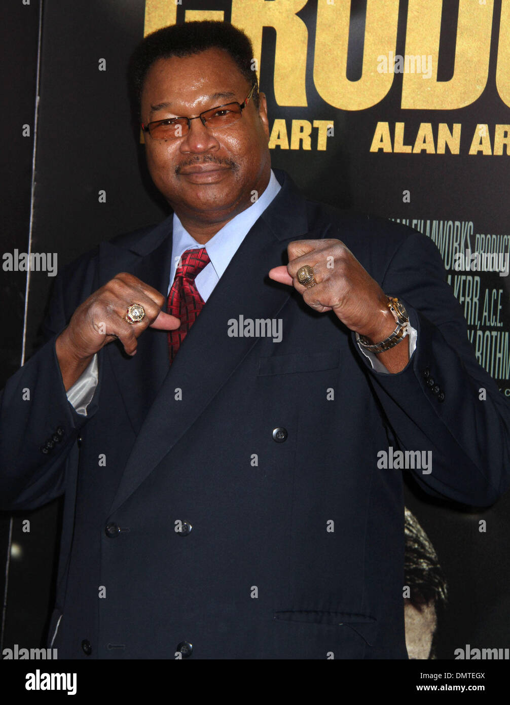 New York, New York, USA. 16th Dec, 2013. Boxer LARRY HOLMES attends the ...