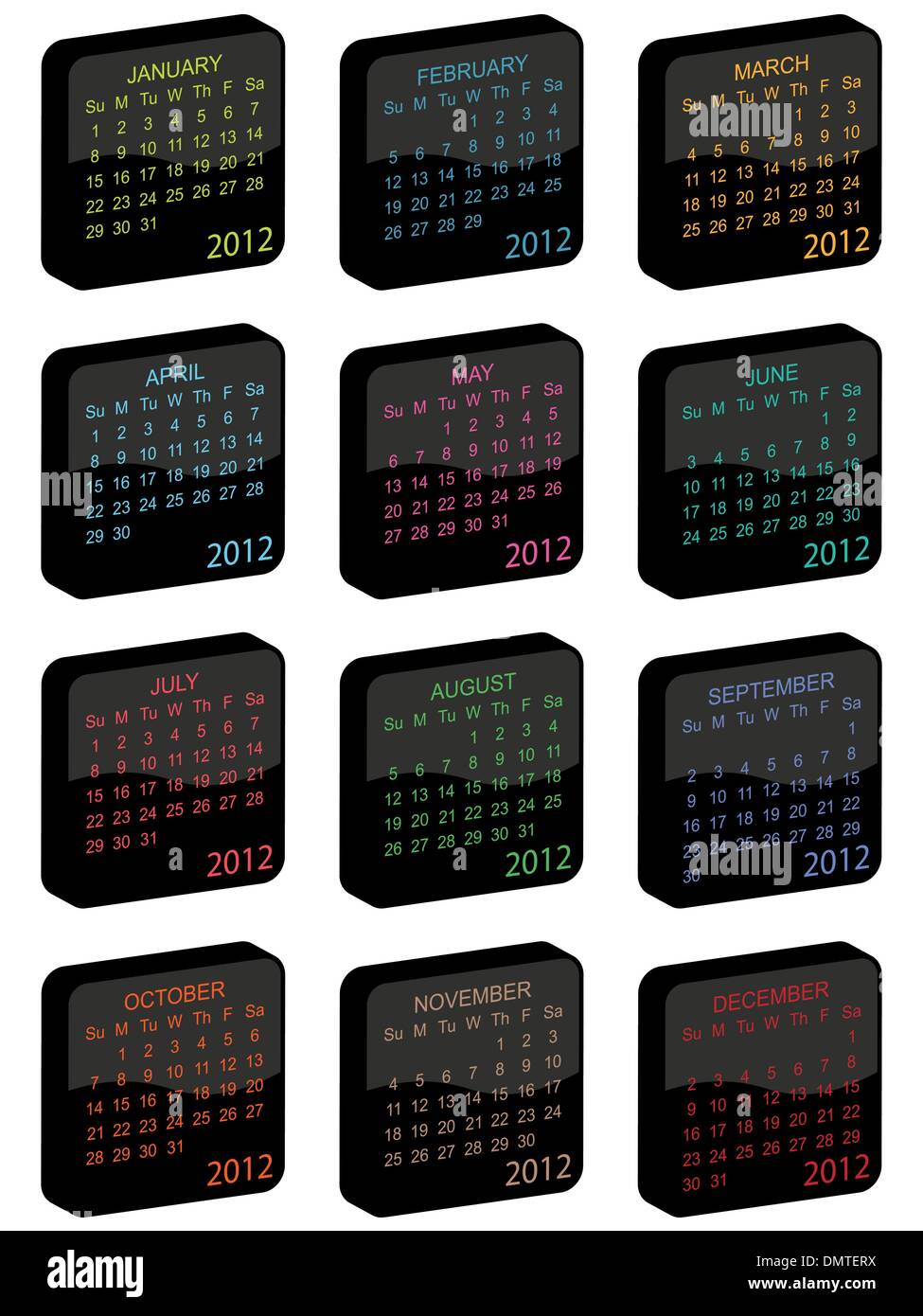 Almanac icon Stock Vector Images - Alamy