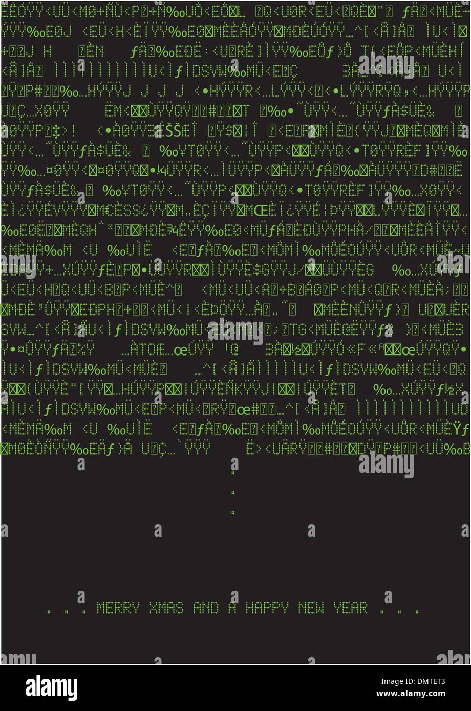 Ascii Art Stock Vector Images - Alamy