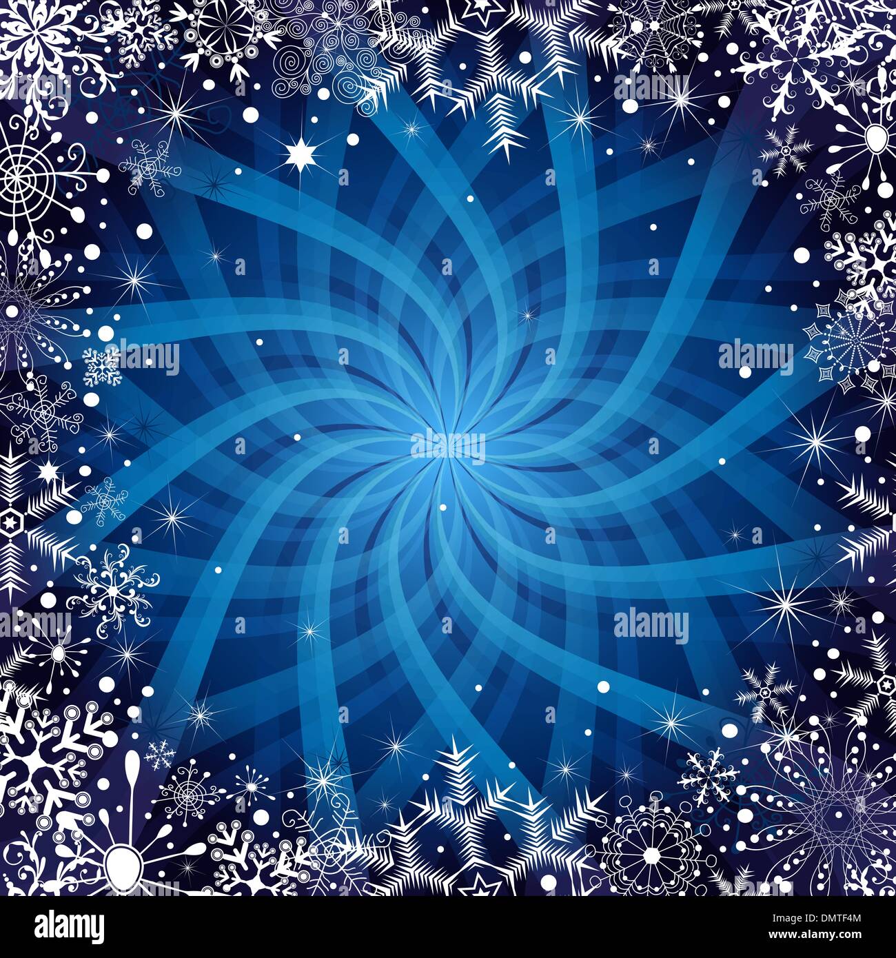 christmas-dark-blue-frame-stock-vector-image-art-alamy