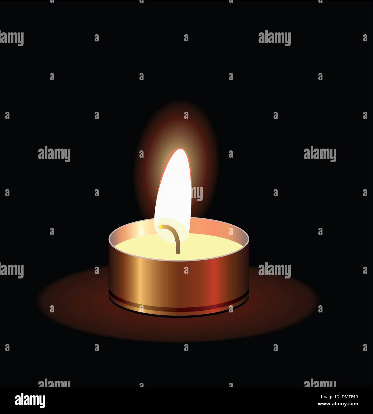 vector burning candle Stock Vector Image & Art - Alamy