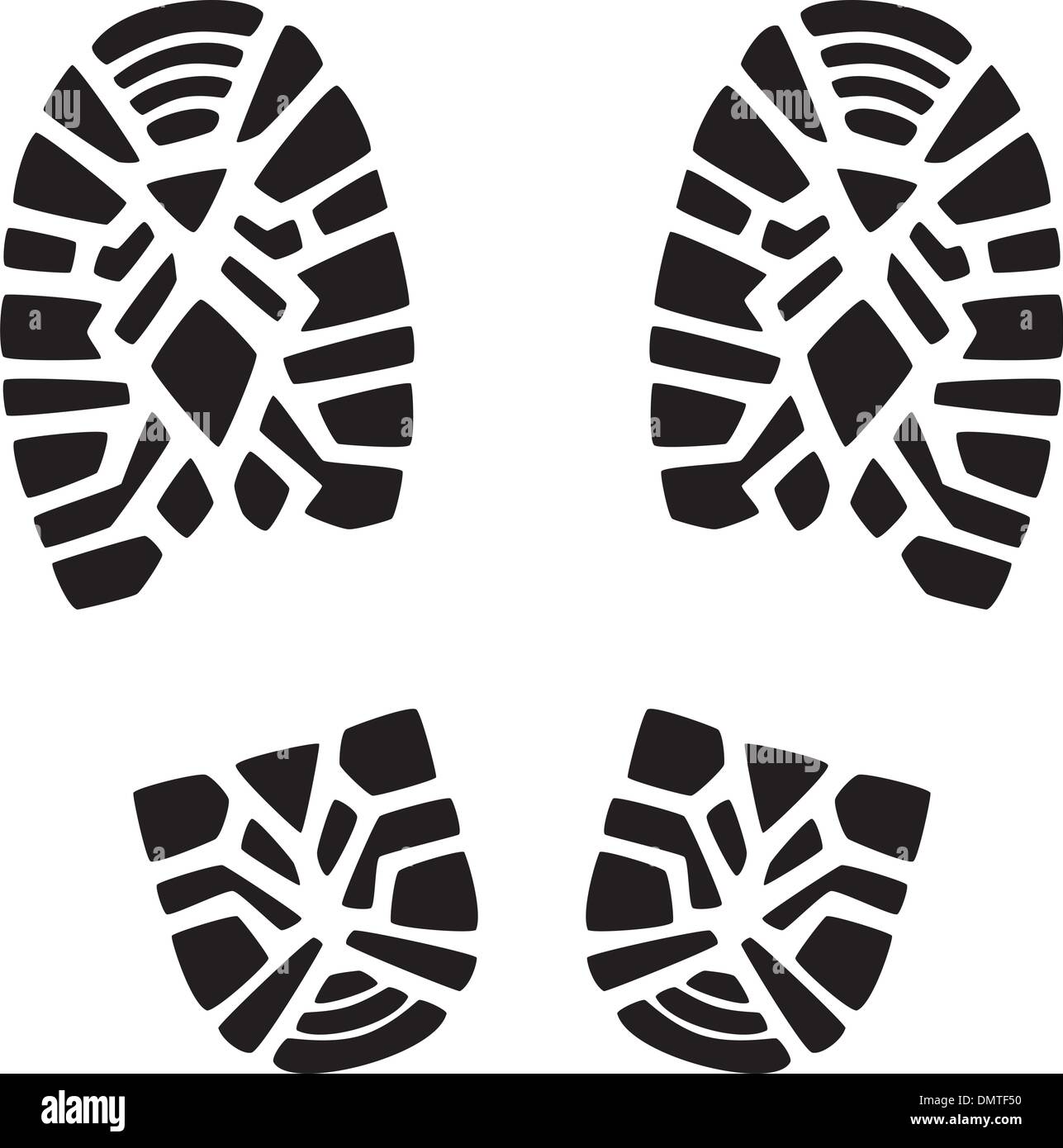 Foot vector vectors hi-res stock photography and images - Alamy