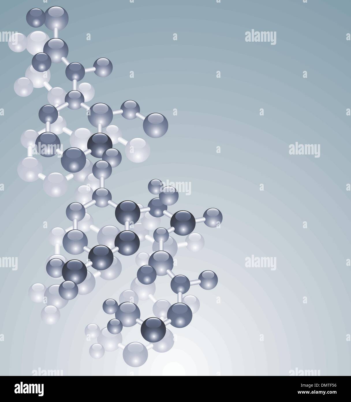 Vector Abstract Molecule Stock Vector Image And Art Alamy