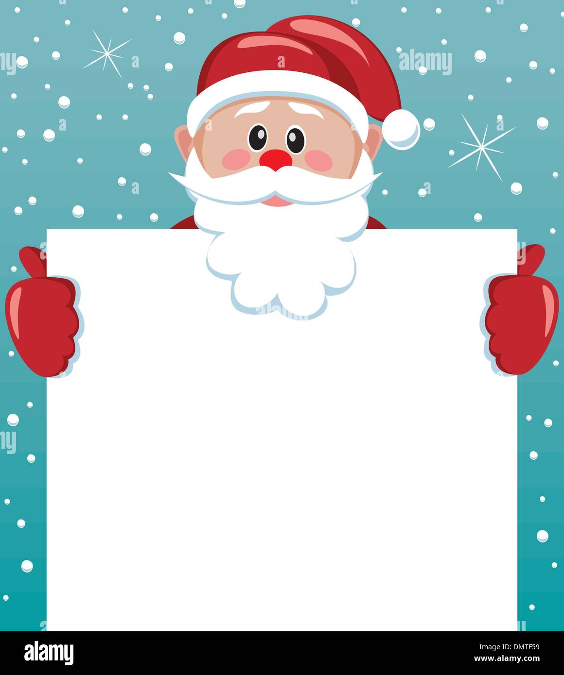 Santa claus holding star Stock Vector Images - Alamy