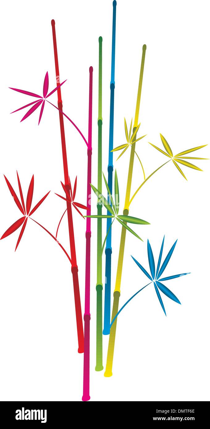 vector bamboo branches Stock Vector Image & Art - Alamy