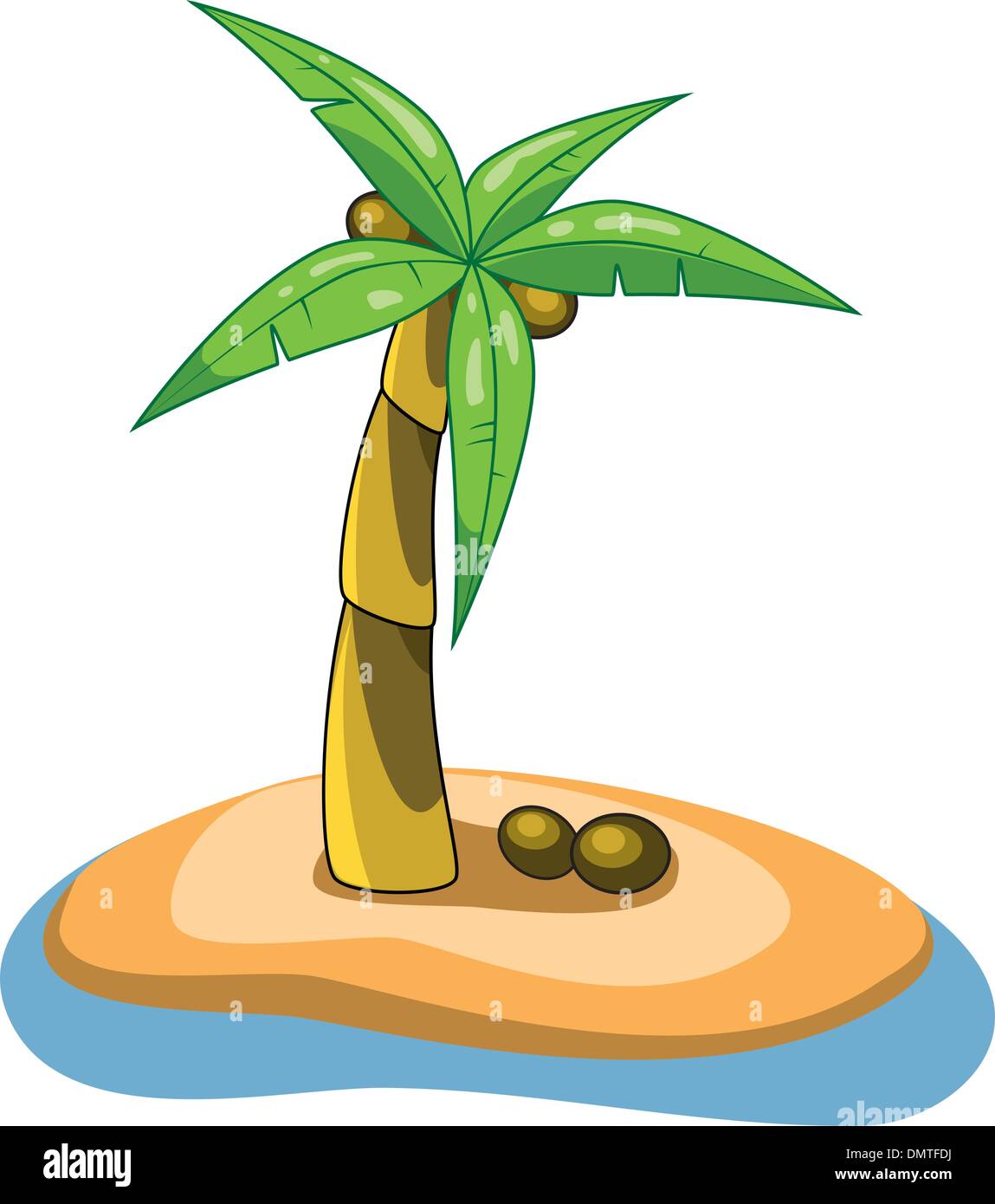 Palm vector vectors hi-res stock photography and images - Alamy